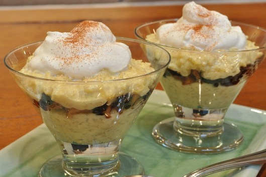 Basmati Rice Pudding and Winter Fruit Parfaits | The Lass In The Apron